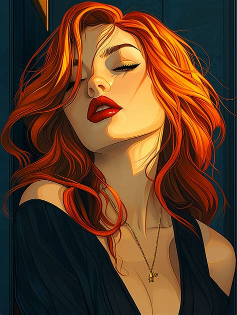 Redhead Illustration By Stgbr On Deviantart