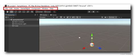 【unity3d】unity 编辑器窗口布局 创建 Unity3d 项目 添加物体 层级窗口 场景窗口 游戏窗口 属性