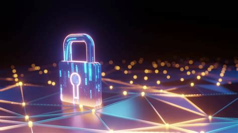 Animation Of Network Of Connecting Points And Digital Padlock Over Connecting Shapes On Black