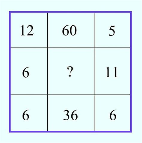 can you replace the question mark and answers it maths puzzles brain