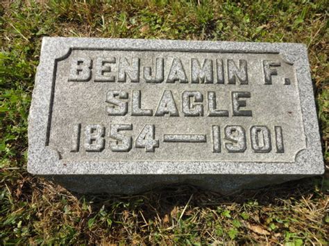 Benjamin Franklin Slagle 1855 1902 Find A Grave Memorial