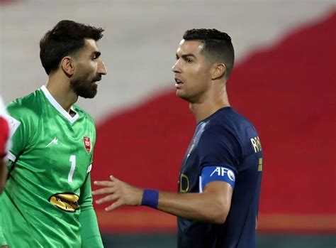 پیام بیرانوند به رونالدو پس از بلایی که سر او آورد