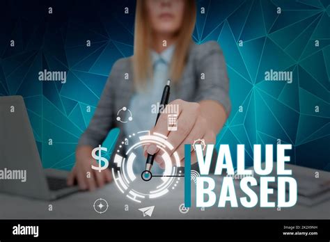 Handwriting Text Value Based Business Showcase Considering The Product