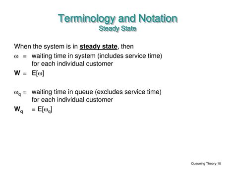 PPT Queueing Theory PowerPoint Presentation Free Download ID 495237
