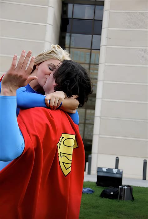 Milla Bishop Supergirl Kissing Superman Rdccosplay