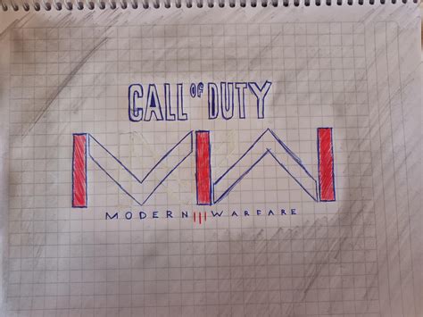 Mw3 An Idea Of How The Mwiii Logo Should Be Rcallofduty