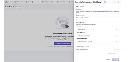 Create The Data Activation Layer
