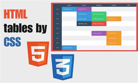 create html tables by using html and css by asdevelopero4 fiverr