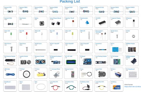 Learn About The Components In Your Kit — Sunfounder 3in1 Kit Documentation