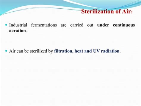 Batch And Continuous Sterilization Techniques Pptx Chemistry Science