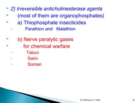 4 Cholinergic Agonists Antagonists Ppt