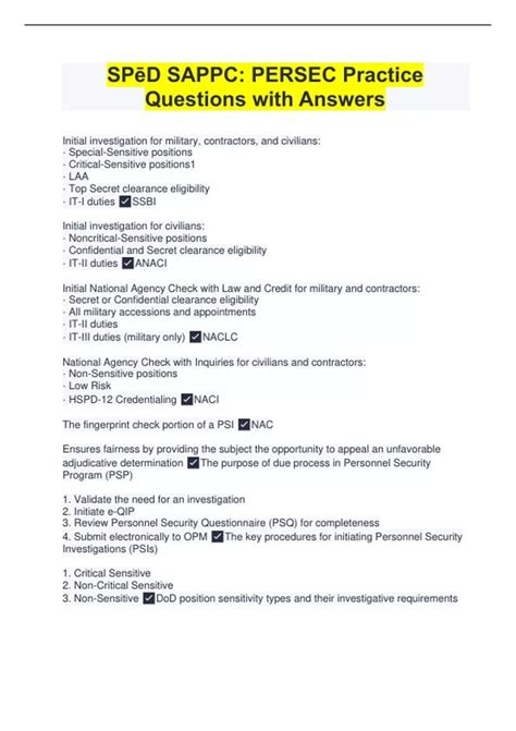 Spēd Sappc Persec Practice Questions With Answers Sped Sappc Stuvia Us
