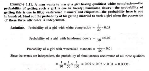 Example 111 A Man Wants To Marry A Girl Having Qualities White