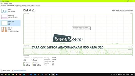 Cara Cek Laptop Apakah Menggunakan Ssd Atau Hdd Kaconk