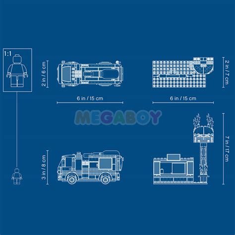 ЛЕГО 60214 купить, LEGO® City - “Пожар в бургер-кафе”, Новинка 2019!