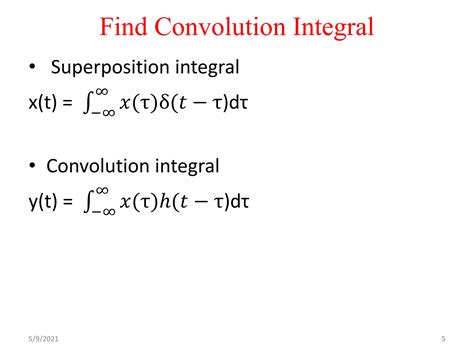 Convolution Pptx Physics Science