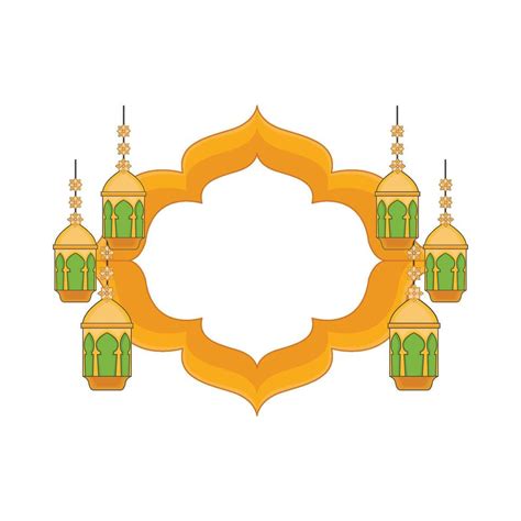 Illustration Of Ramadan Frame 39321360 Vector Art At Vecteezy