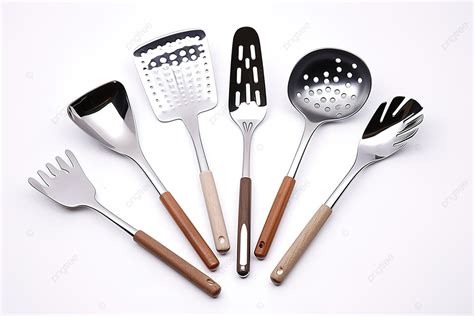 석회화 스테인레스 스틸 주방 용품 및 주걱 플랫 주걱 강판 거품기 국자 배경 일러스트 및 사진 무료 다운로드 Pngtree