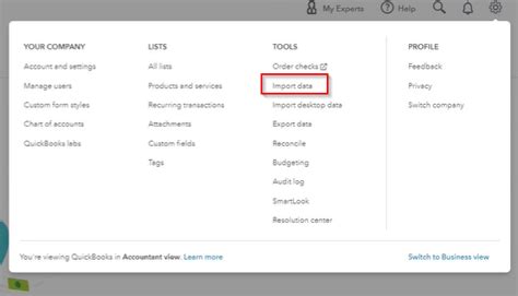Quickbooks Import Process Cos Invoices