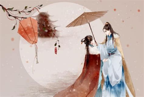 高清古风情侣图集52张，超恩爱甜蜜的古风图片古风图片中国古风图片素材大全古风家