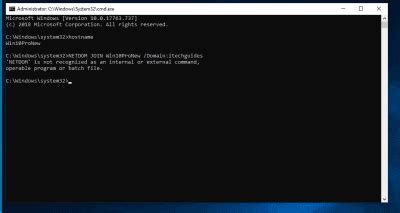 Not Recognized As An Internal Or External Command Error Fix