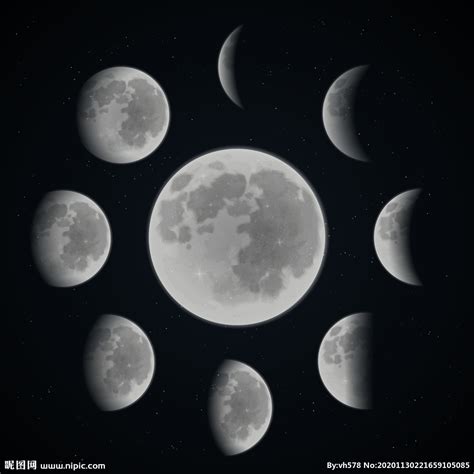 月亮月球摄影图 其他 现代科技 摄影图库 昵图网