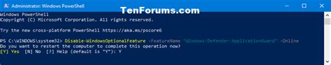 Turn On Or Off Microsoft Defender Application Guard In Windows Tutorials