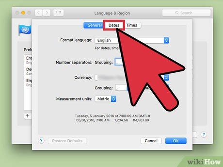 How To Change The Date Format On A Mac Steps With Pictures
