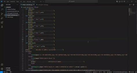 Anbuselvan S On Linkedin Python Codesoft Calculator Codingjourney
