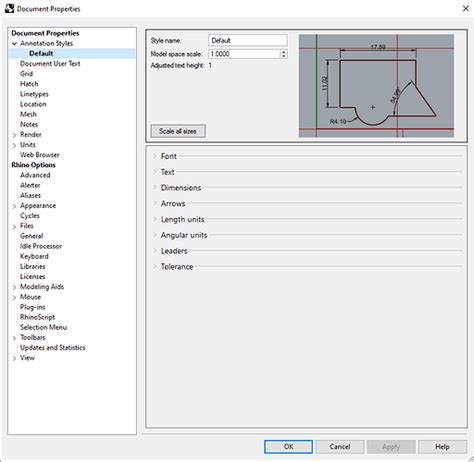 Modify Dimension Style From Grasshopper Grasshopper Mcneel Forum