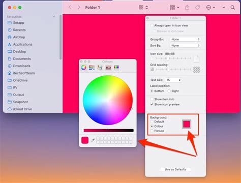 How To Change Folder Color On Mac