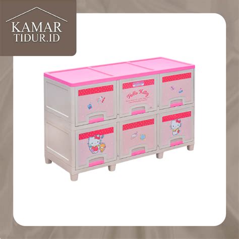 Jual Locker Box Napolly Hello Kitty 6 Pintu 3206 Lemari Plastik Kabinet Rak Serba Guna Shopee
