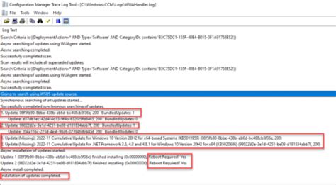 Track SCCM Software Update Patch Deployment Through Client Log Flow Configuration Manager