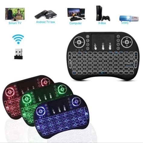 Promo 100 Produk Ori Wireless Keyboard I8 Mini Touchpad Mouse 2 4g Handheld Pc Android Tv