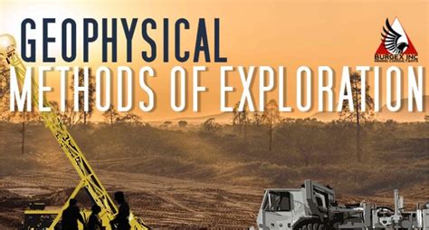 Geophysical Methods Of Exploration Poster Burgex Inc