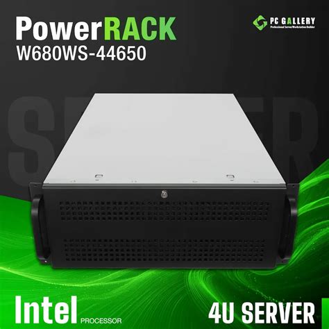 เครื่องเซิร์ฟเวอร์ 4u Powerrack W680ws 44650 Intel Core I9 14900k 24c