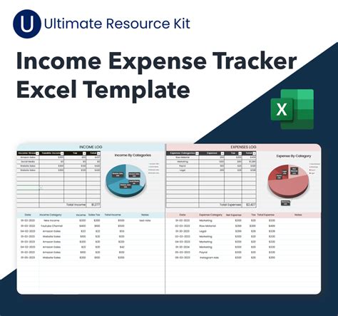 Income Expense Tracker Excel Template High Quality Templates
