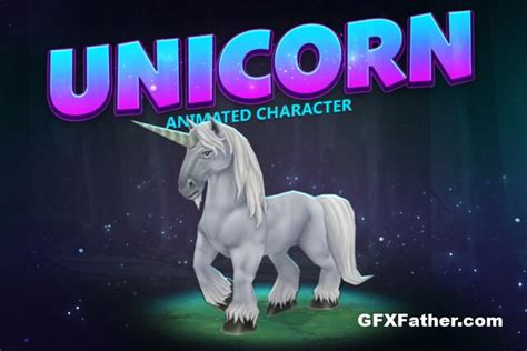 unity assets unicorn animated character v1 0 gfxfather