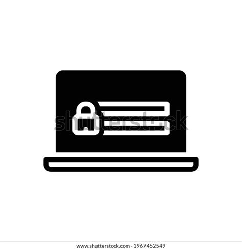 Vector Black Icon Passwords Stock Vector Royalty Free 1967452549 Shutterstock