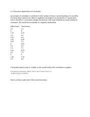 Discussion Applications Of Correlation Discussion Applications Of Correlation An