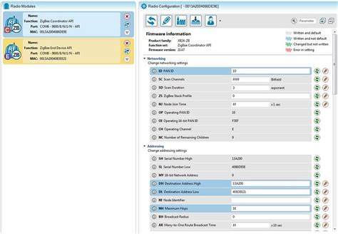 Setting Up X Bee Network In Api Mode Networking Protocols And Devices Arduino Forum