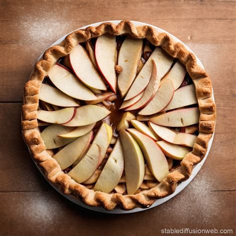 Apple Pie Graph Stable Diffusion Online