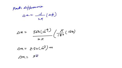 solved problem 1 what is the minimum path difference required to