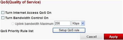 Configure Quality Of Service QoS Verizon G LTE Broadband Router