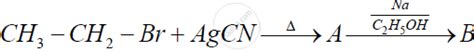 Identify A And B In The Following Reaction And Rewrite The Complete Reaction Chemistry