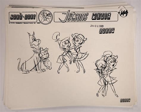 Jetsons The Movie Model Sheet The Jetsons Photo 41499247 Fanpop