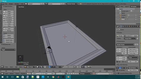 How To Create A Picture Frame In Blender In Less Than 5 Minutes Youtube