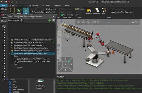 How To Use If Else In Process Flow Process Modeling Visual Components The Simulation