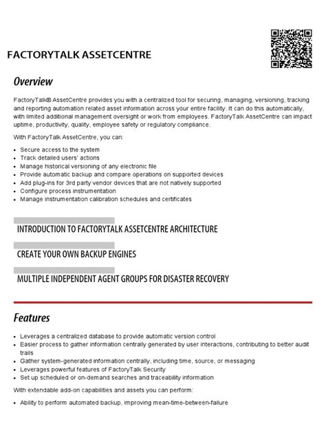 Factorytalk Assetcentre From Rockwell Software Pdf Areas Of Computer Science Computer