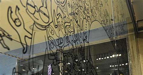 유리에 그린 그림